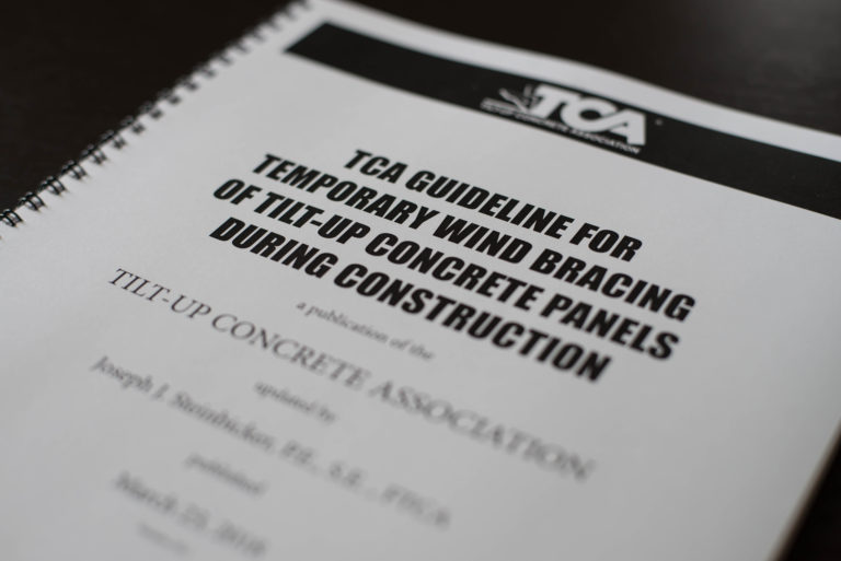 Revised TCA Guideline For Temporary Wind Bracing - Tilt-Up Today